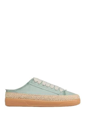 J/SLIDES NYC Henlen Satin Mule Sneaker - Fern