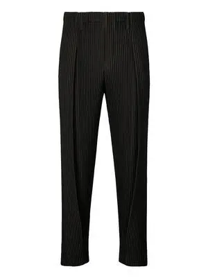 HOMME PLISSÃ ISSEY MIYAKE Tailored Pleated Pants - Black