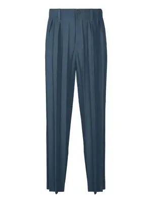 HOMME PLISSÃ ISSEY MIYAKE Edge Ensemble Pleated Pants - Navy