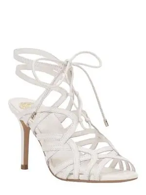 Vince Camuto Tilly Ankle Wrap Sandal - Bianco