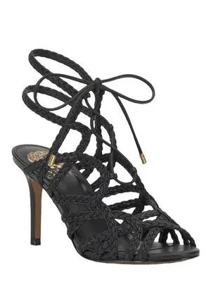 Vince Camuto Tilly Ankle Wrap Sandal - Black