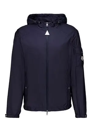 Moncler Etiache Hooded Rain Jacket - Blue