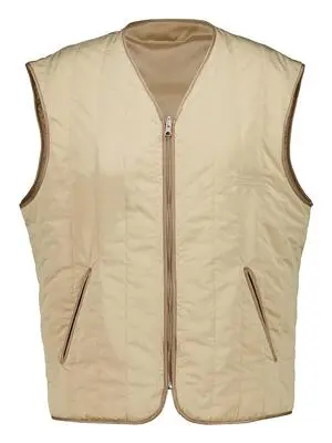 MAISON MARGIELA Padded Reversible Gilet - Beige