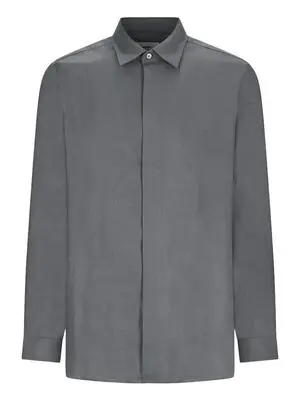 LARDINI Button Shirt - Grey
