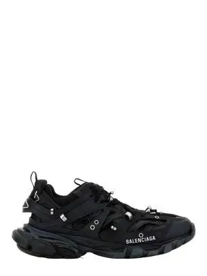 Balenciaga Track Piercing Sneakers - Black