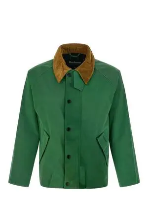 Barbour Transporter Corduroy-collar Jacket - Green