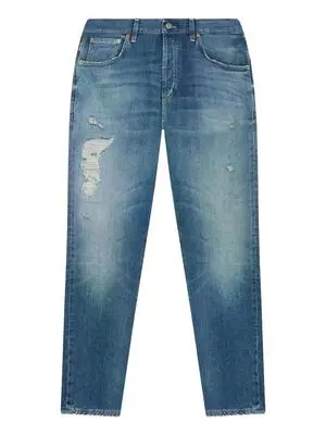 DONDUP Ripped Jeans - Blue