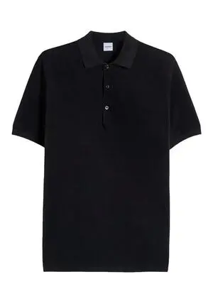 Aspesi Button-up Polo Shirt - Black