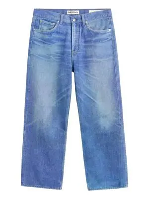 Our Legacy Third Cut Straight Leg Jeans - Blue