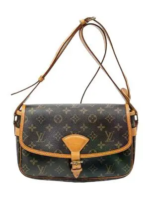 LOUIS VUITTON Sologne Monogram Canvas Shoulder Bag - Brown