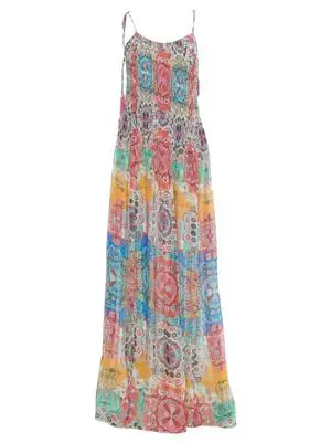 ROBERTO CAVALLI Patterned Maxi Dress
