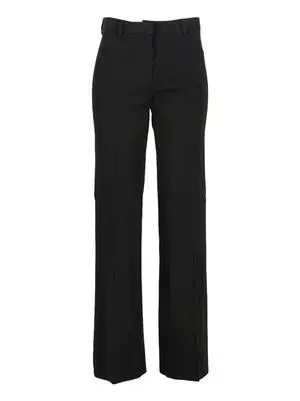 GILLES DUFOUR Flared Trousers - Black