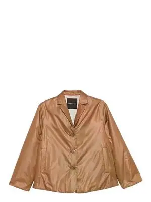ROSSO 35 Buttoned Jacket - Brown