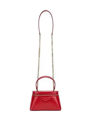 Givenchy Antigona Chain-strap Top-handle Mini Bag - Red