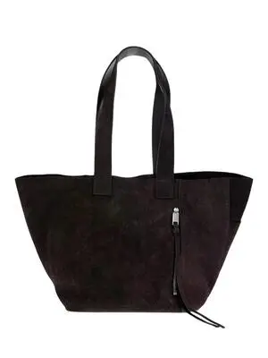 ALLSAINTS Alba Zip Leather Tote Bag