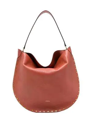 Isabel Marant Grained-leather Shoulder Bag - Red