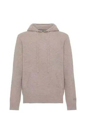 MC2 SAINT BARTH Hooded Long-sleeve Sweater - Neutrals