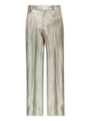 Versace Straight-leg Trousers - Gold
