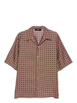 Amiri Patterned Short-sleeve Shirt - Black