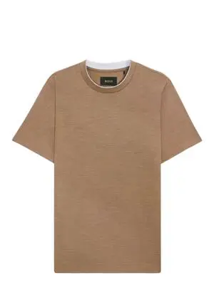 BOSS Double-collar T-shirt
