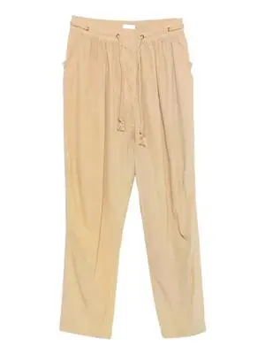 Isabel Marant Falcona Straight-leg Trousers - Neutrals