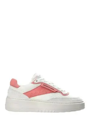 SUMMERY COPENHAGEN Perforated Low Top Sneakers - White