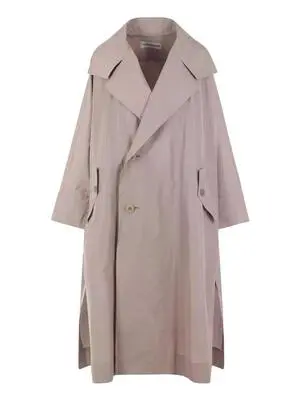 ISSEY MIYAKE Akimbo Button-Closure Coat