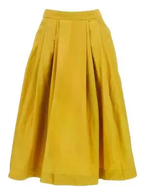 CASEY CASEY Anarchic Pleated Midi Skirt