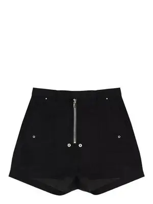 Rick Owens Zip Fastening Shorts - Black