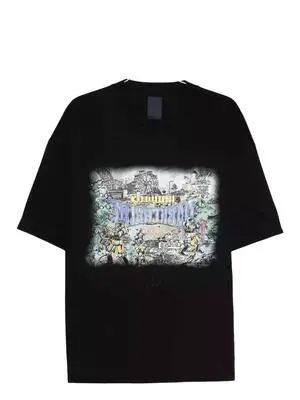 JUUN.J Graphic T-shirt - Black