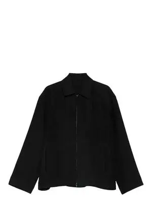 JUUN.J Cotton Zip Jacket - Black