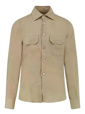 Kiton Pocket Shirt - Neutrals