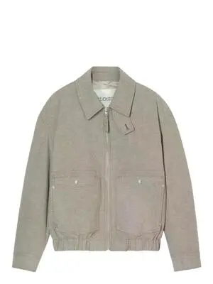 Closed Zipped Jacket - Grey