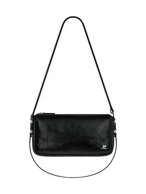 COURREGES Small Three Sixty Shoulder Bag - Black