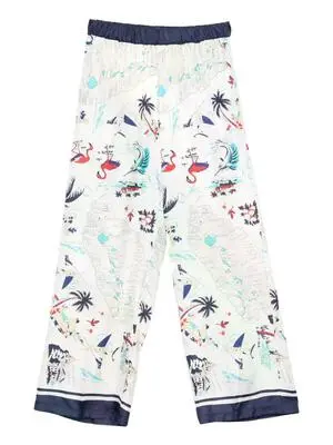 P.a.r.o.s.h Map-print Trousers - Neutrals