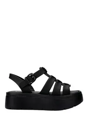 Melissa Up Platform Strap Sandals - Black