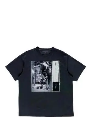 POP TRADING COMPANY Pop Deberdt Print T-shirt - Grey