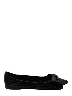 POMME D´OR Bow-detail Ballet Flats - Black
