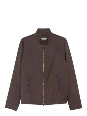 Canali Zip-fastening Overshirt - Brown
