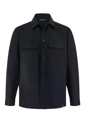 Boggi Milano Long Sleeves Shirt Jacket - Black