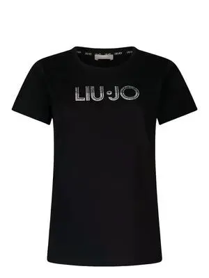 Liu Jo Logo-print T-shirt - Black