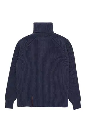 FORTELA High-neck Sweater - Blue