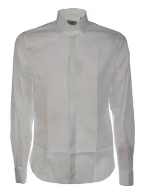 Corneliani Buttoned Shirt - White