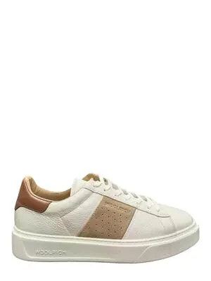 Woolrich Leather Sneakers - Neutrals