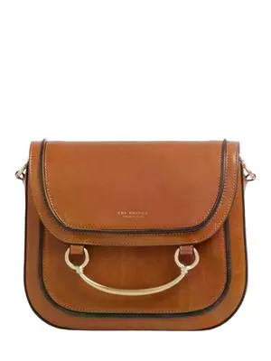 THE BRIDGE Leather Cross Body Bag - Brown