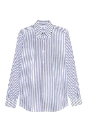 MAZZARELLI Striped Button-down Shirt