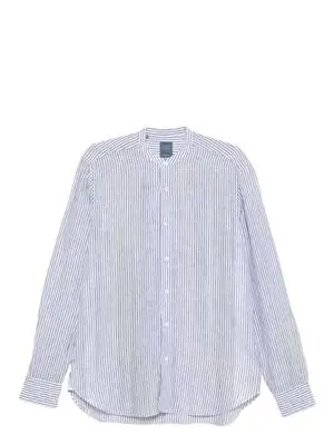 BARBA NAPOLI Striped Shirt - White
