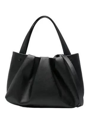 THEMOIRE Pleated Tote - Black