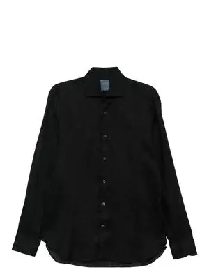 BARBA NAPOLI Long-sleeve Shirt - Black