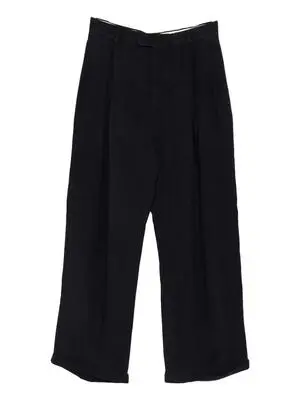 Barena Venezia Herringbone Trousers - Blue
